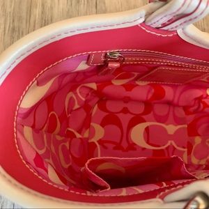 Coach | Bags | Coach Wicker Straw Leather Bag | Poshmark